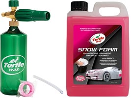 Snow Foam Cannon en Snow Foam shampoo 2,5 liter bij Automat