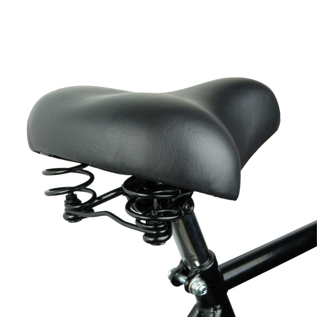 Fietszadel Standaard Basic Zwart bij Automat