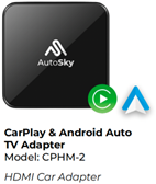 AutoSky CarPlay TV Adapter + HDMI bij Automat